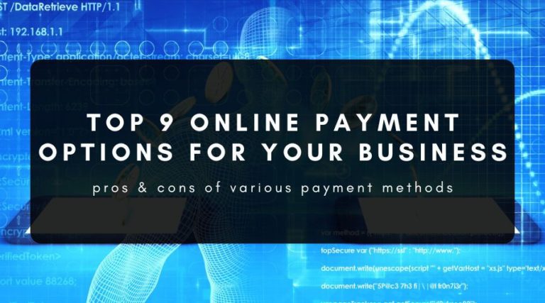 9 Best Online Payment Options for Businesses and E-Commerce